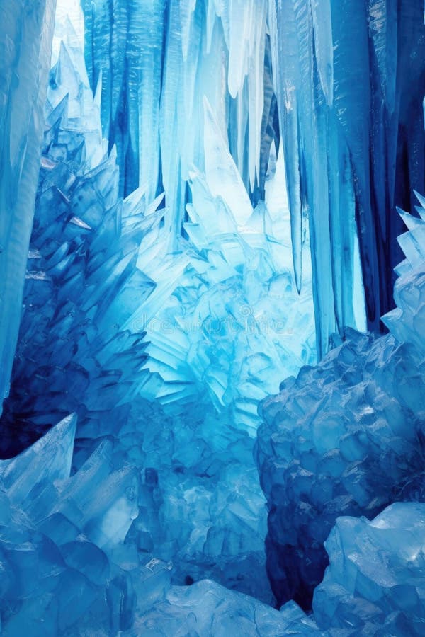 Tinted Crystal Clear Ice Formations Stock Illustrations – 5 Tinted ...