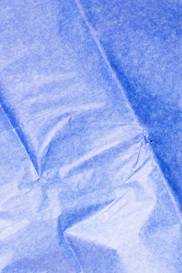 Blue Tissue paper stock photo. Image of decoration, decorations - 90254340