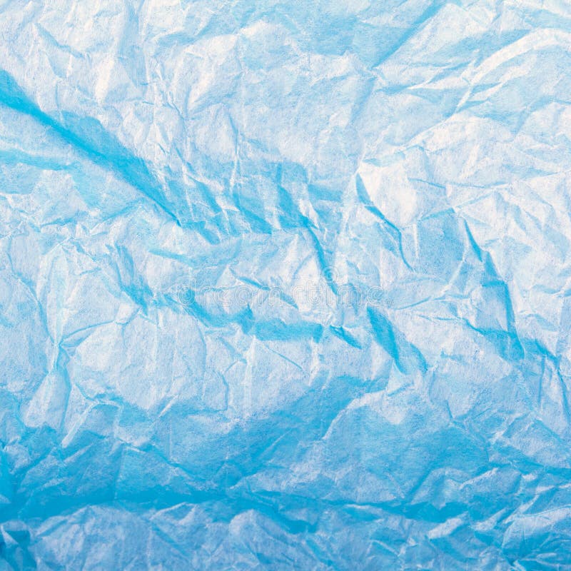 Texture Of Blue Tissue Paper, Background Or Texture. Stock Photo ...