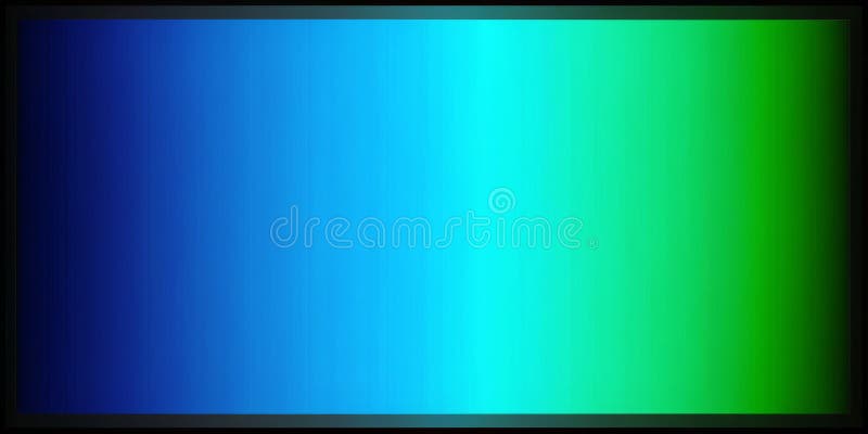 Blue To Green Gradient - Digital Art - Abstract Color Transition - a ...