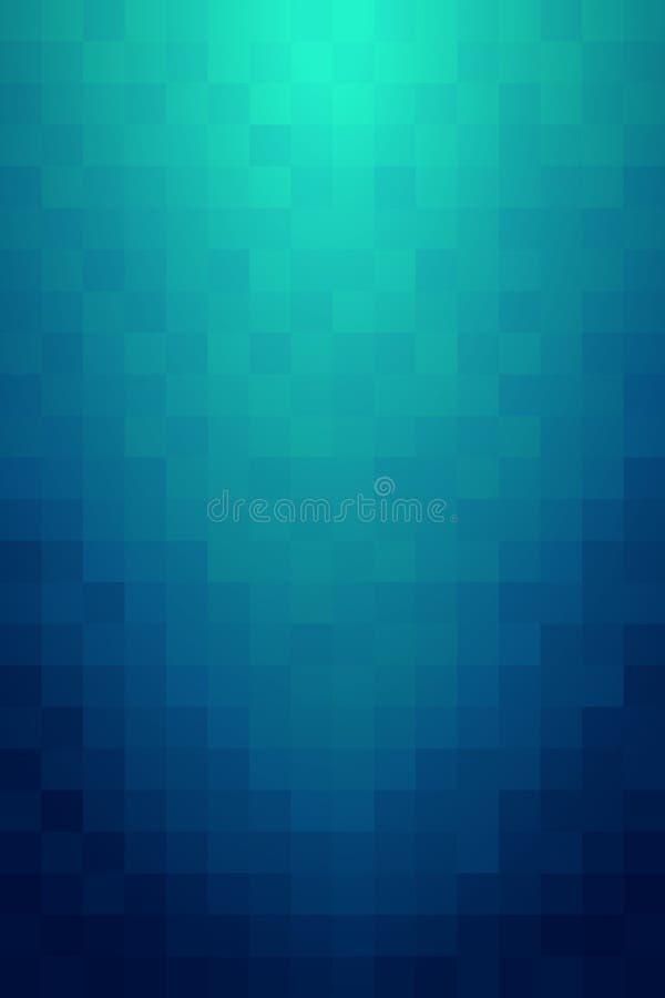 Blue To Green Gradient Mosaic Background Stock Vector - Illustration of ...