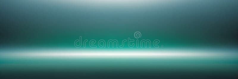 Blue To Green Gradient Soft Spotlight on Plain Black Ai Generated Stock ...