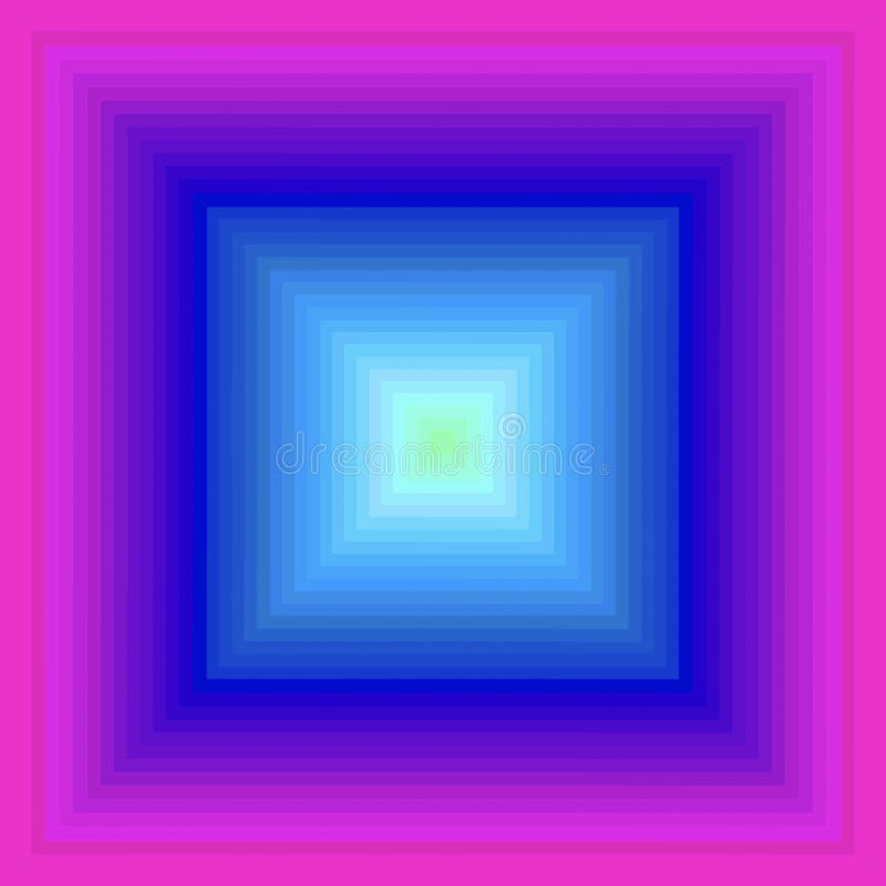 Blue To Pink Gradient Square Background Stock Illustration ...