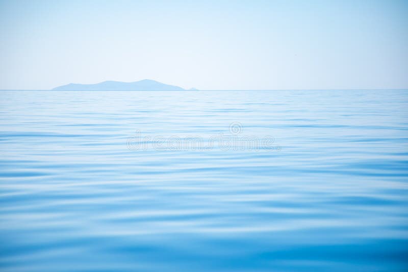 Blue Tones Water Waves Surface As Background Stock Image - Image of ...
