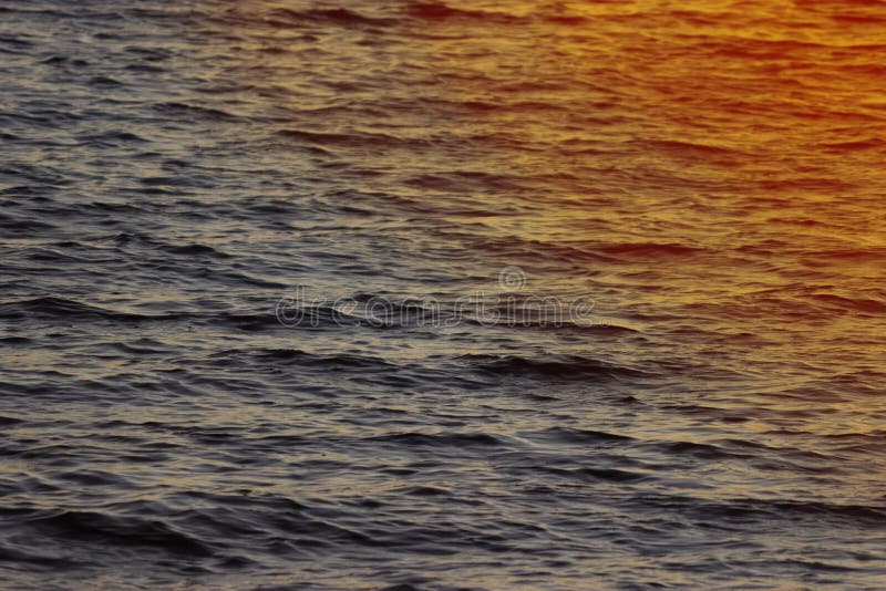 Blue Tones Water Waves Surface As Background Stock Image - Image of ...