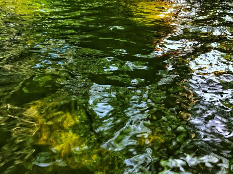 Blue Tones Water Waves Surface Stock Image - Image of lear, natural ...