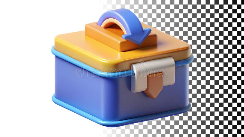 Blue Toolbox for Tools Showcasing Storage Container and Workshop ...