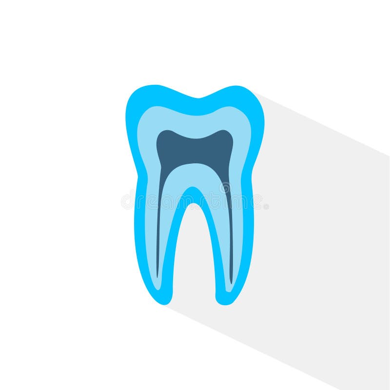 Tooth Icon, Tooth Icon Vector Isolated on White Background. Tooth Icon ...