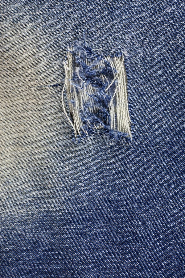 Blue Torn Denim Jeans Texture Stock Image - Image of fabric, country ...