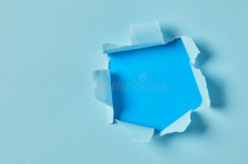 Old Blue Torn Blank Treasure Map Isolated Stock Photo - Image of grungy ...