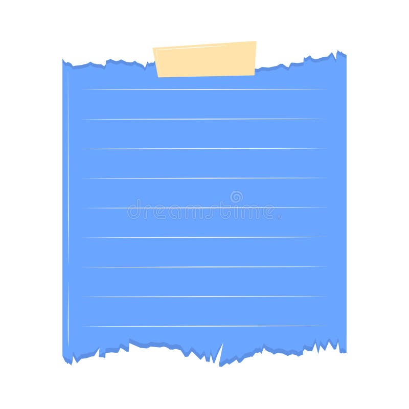 Blue torn paper stock illustration. Illustration of vector - 240272563