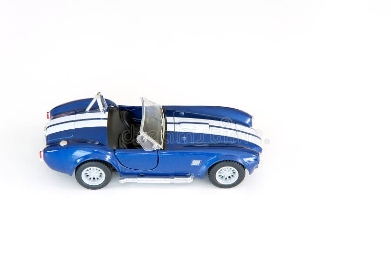 Blue toy car stock image. Image of side, concept, classic - 60918507