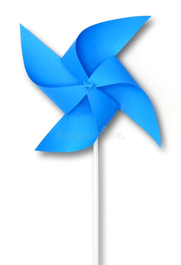 Blue toy windmill stock image. Image of windmill, electricity - 20885945