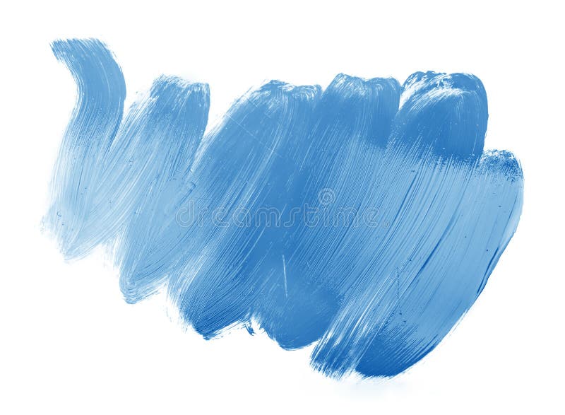 Blue trace of paint stock image. Image of splash, shape - 52411519