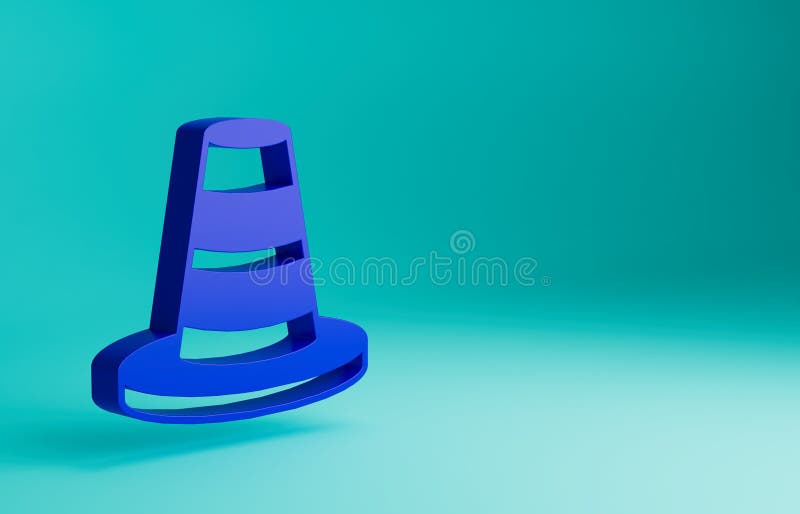 Blue Traffic Cone Stock Illustrations – 1,606 Blue Traffic Cone Stock ...