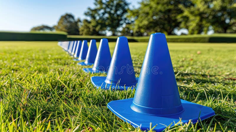 1,140 Soccer Cones Training Stock Photos - Free & Royalty-Free Stock ...