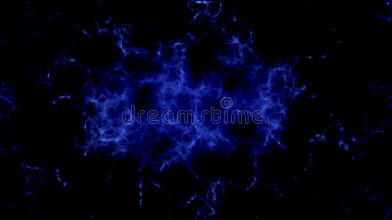 Blue Transient Electric Storm Effect Background Stock Video - Video of ...