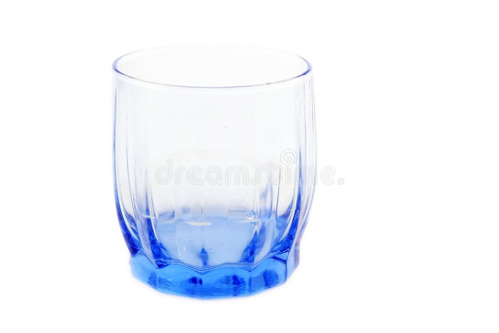 Blue transparent cup stock image. Image of pure, bright - 2505153
