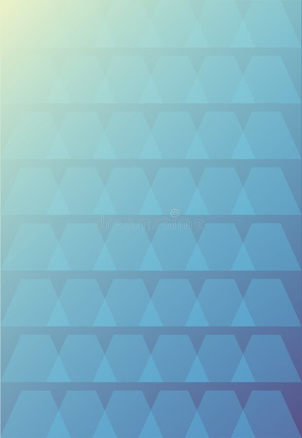 Blue Transparent Trapezoid Background Stock Illustration - Illustration ...