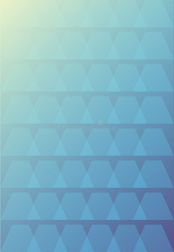 Blue Transparent Trapezoid Background Stock Illustration - Illustration ...