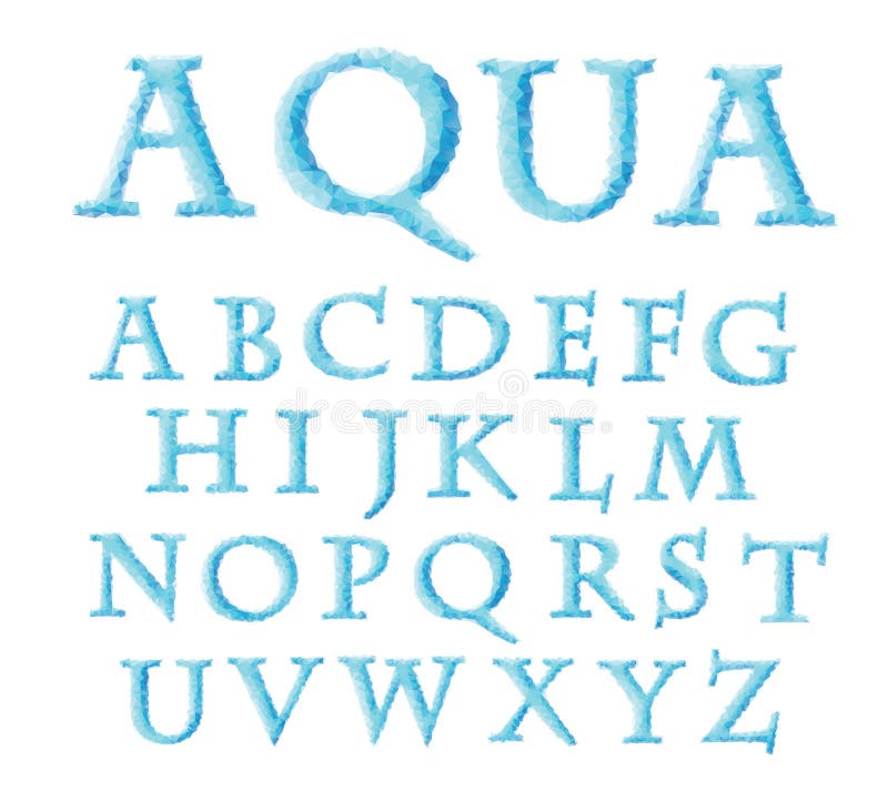 Blue triangle alpha stock vector. Illustration of geometric - 88811759