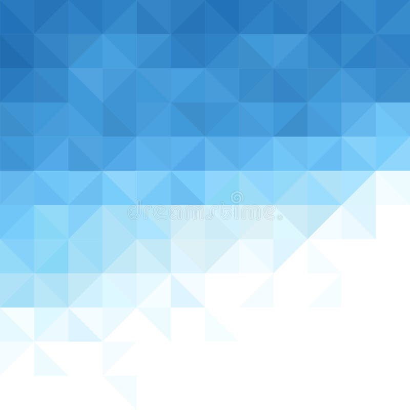 Blue triangles 6 stock vector. Illustration of polygon - 166781776