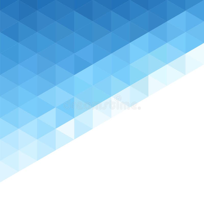 Blue triangles 6 stock vector. Illustration of polygon - 166781776