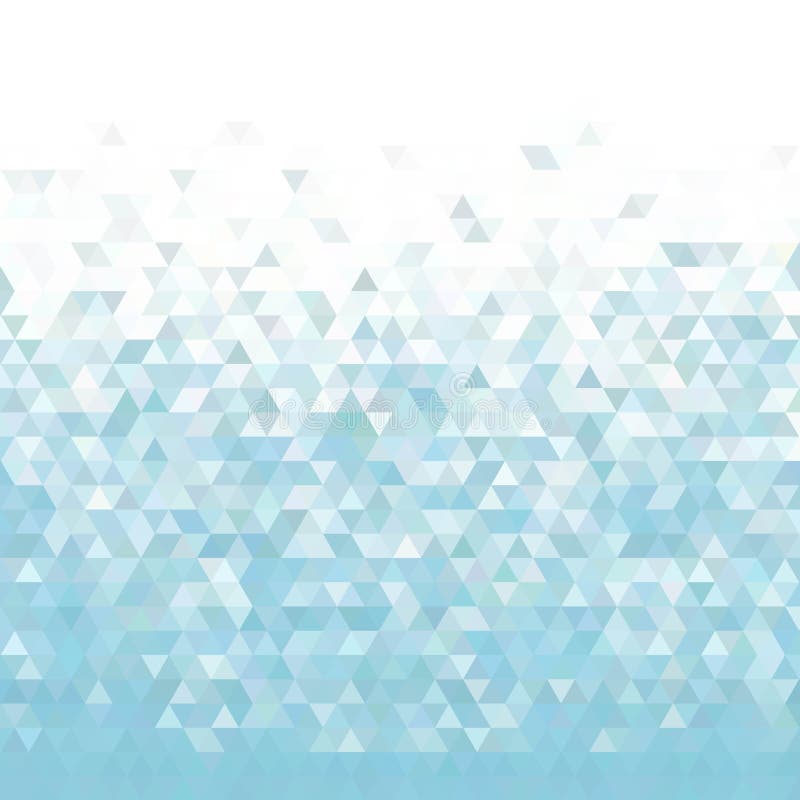 Blue Triangles Background. Abstract Vector Pattern. Eps 10 Stock Vector ...