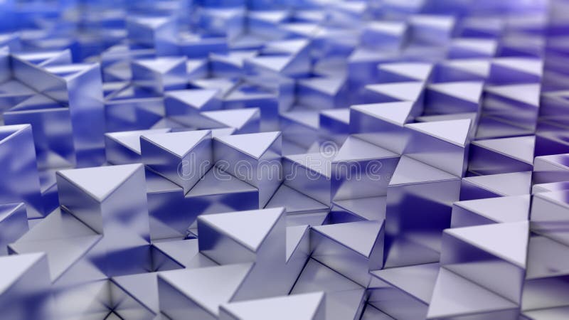 Blue triangles background stock illustration. Illustration of polygon ...
