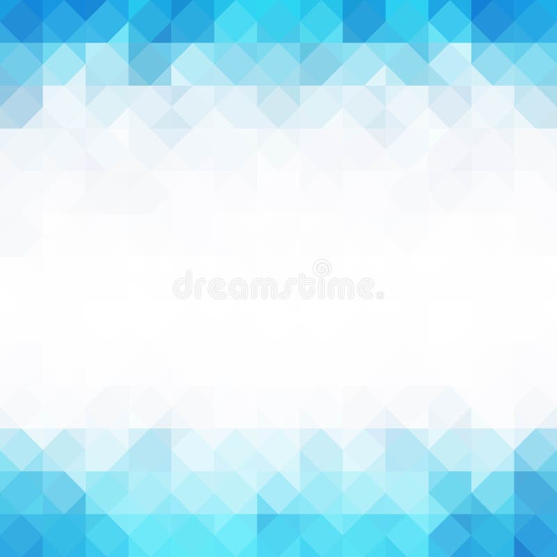 Blue Triangles. Template for Presentation, Banners, Advertising ...