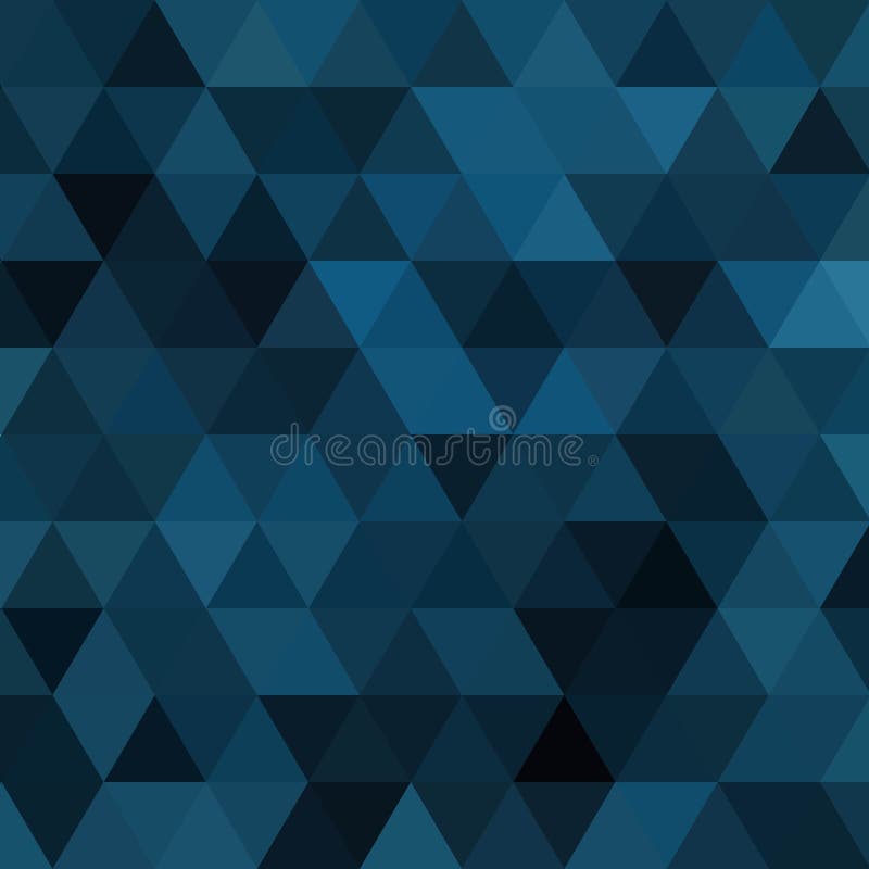 Blue Triangular Background. Vector Template for a Presentation. Eps 10 ...