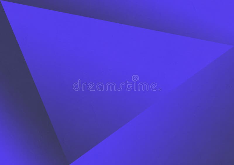 A Blue Triangular Geometric Background with Subtle Gradients and Copy ...