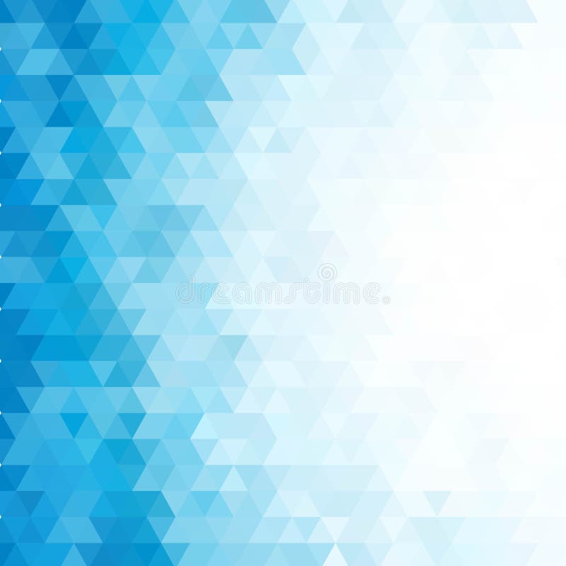 Blue Triangular Shape. Abstract Background of Geometric Shapes. Eps 10 ...