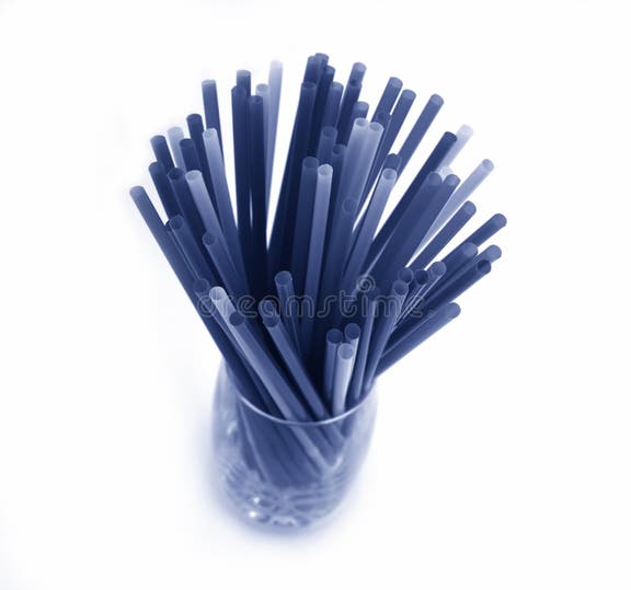 The blue tube stock photo. Image of transparent, drink - 24520434