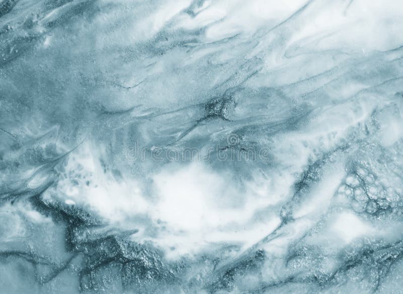 Blue Turquoise Marble Resin Art Background Stock Image - Image of ...