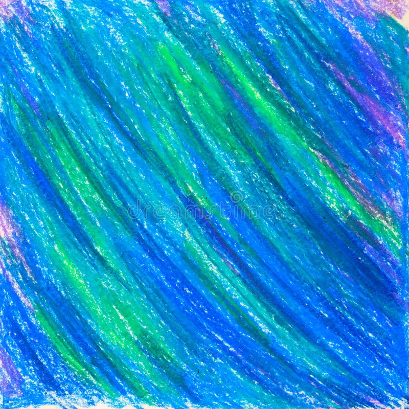 Blue and Turquoise Painted Texture Stock Illustration - Illustration of ...