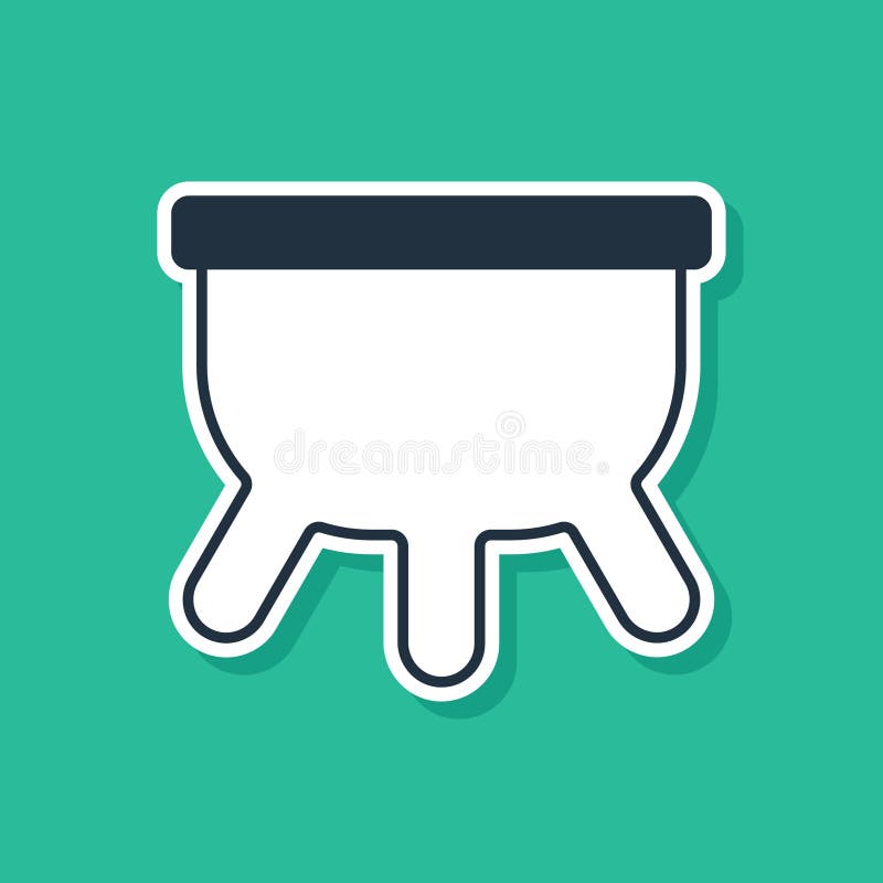 Blue Udder Icon Isolated on White Background. Logo Design Template ...