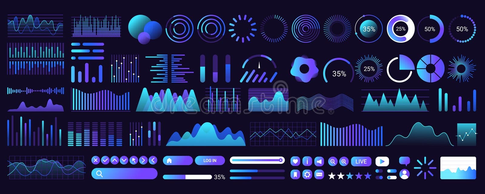 Futuristic Circle Charts Stock Illustrations – 1,950 Futuristic Circle ...