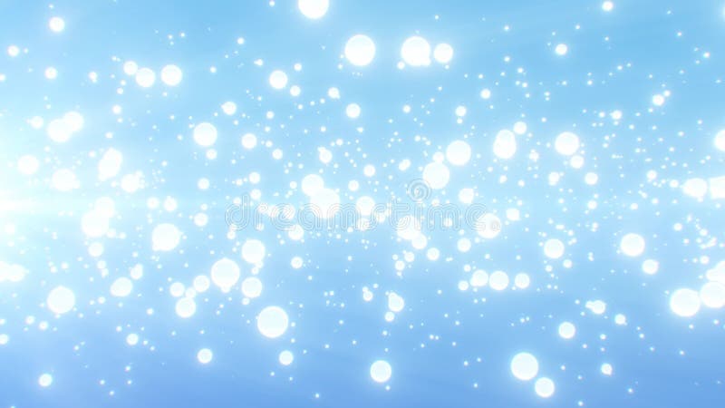 Blue Underwater Bubble Jet Stream Flowing Beautiful Light Rays Shine ...