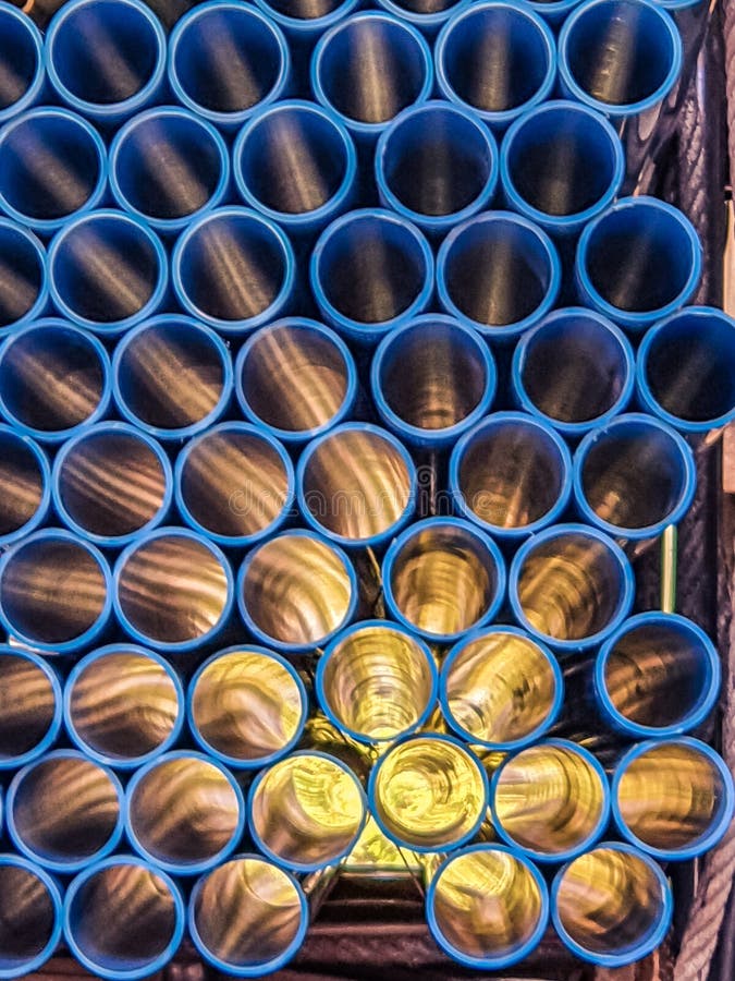 Blue Upvc Pipe with Both Plain End for Drinking Water Service Stock ...