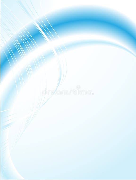 Blue vector stock vector. Illustration of wave, scroll - 7526067