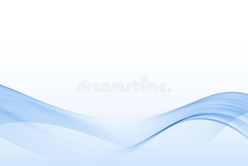 Blue Vector Abstract Background Flowing Wave Smoky,transparent Stock ...