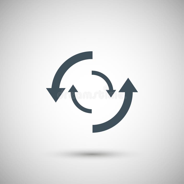 Blue Vector Arrow. Vector Design Stock Illustration - Illustration of ...