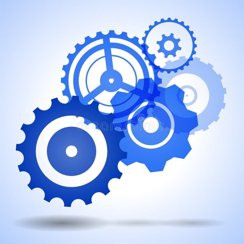 Set of Cog Wheel stock vector. Illustration of motion - 20163170