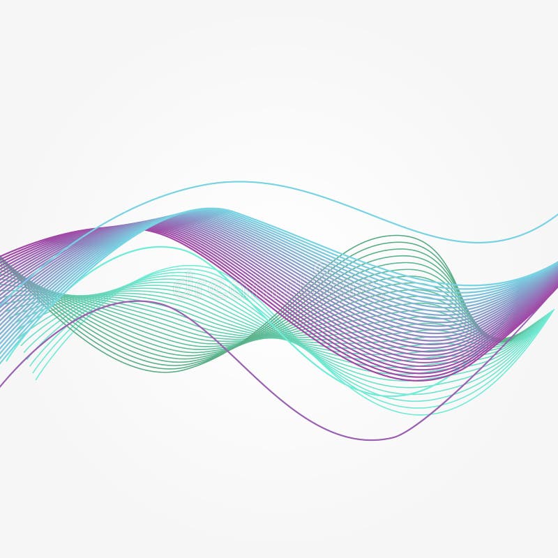 Blue Vector Music Sound Waves. Abstract Energy Curve Flow in Modern ... Blue Vector Music Sound Waves. Abstract Energy Curve Flow in Modern ...