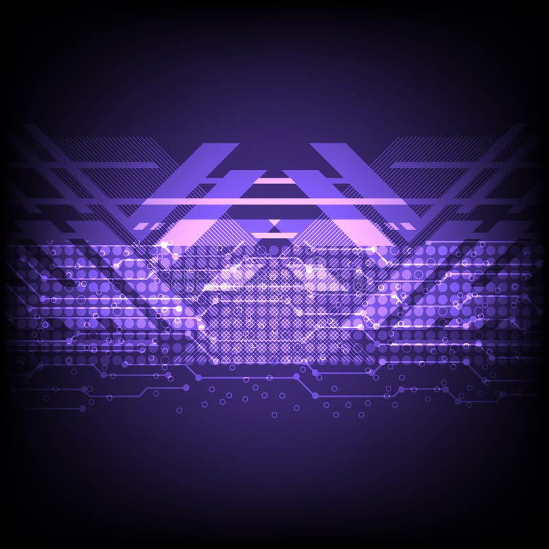 Vector Security Firewall Computer Abstract Technology Background Stock ...