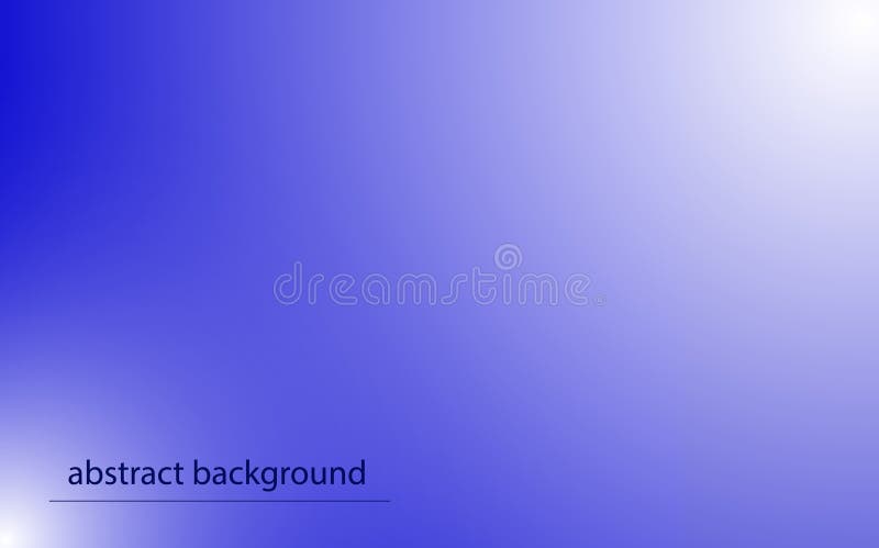 Blue Vector Smart Blurred Pattern. Abstract Illustration with Gradient ...