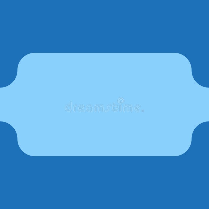 Blue Vector Template Featuring a Central Rectangular Area in a Light ...