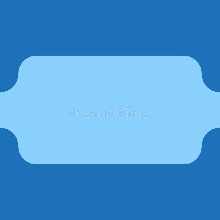 Blue Vector Template Featuring a Central Rectangular Area in a Light ...