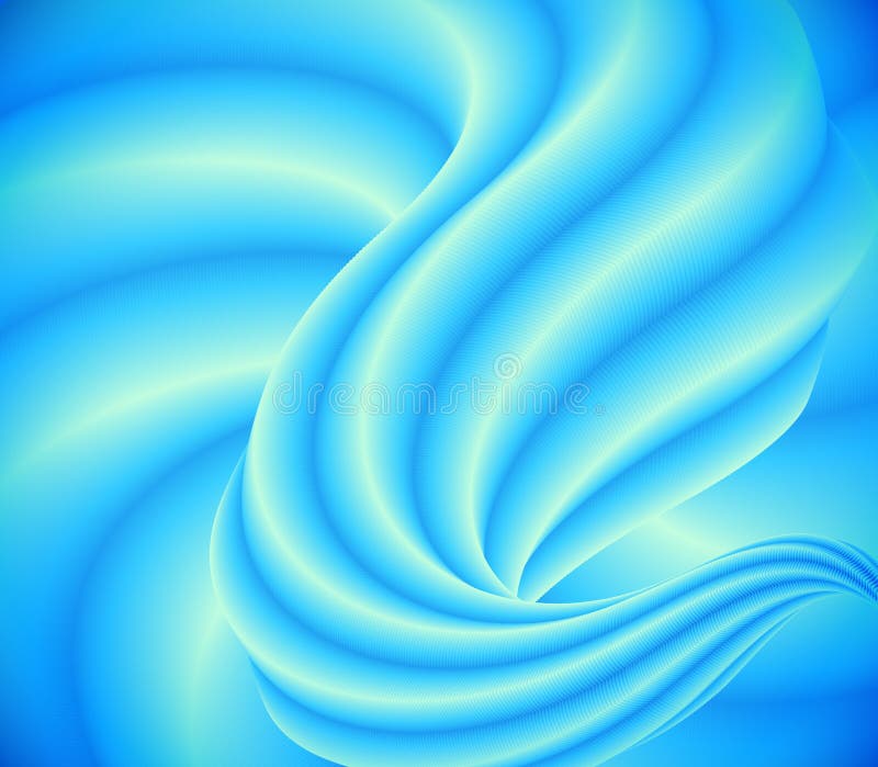 Blue Vector Twisted Abstract Background Stock Vector - Illustration of ...